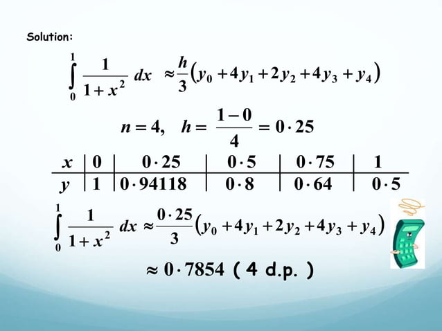 Lesson 3 simpsons rule | PPTX