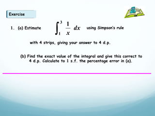 Lesson 3 simpsons rule | PPTX