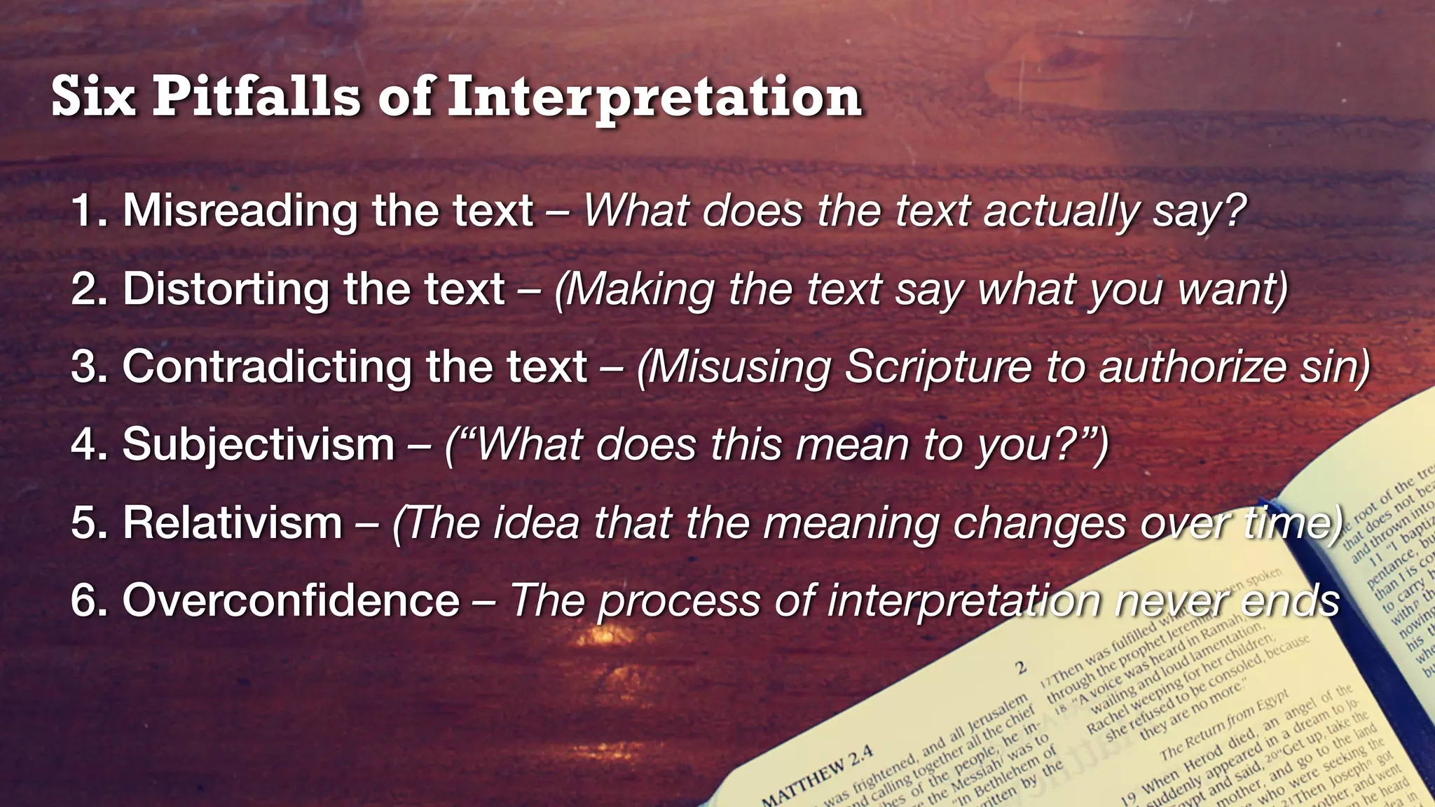 An Introduction to Biblical Interpretation (Effective Bible Study) | PDF