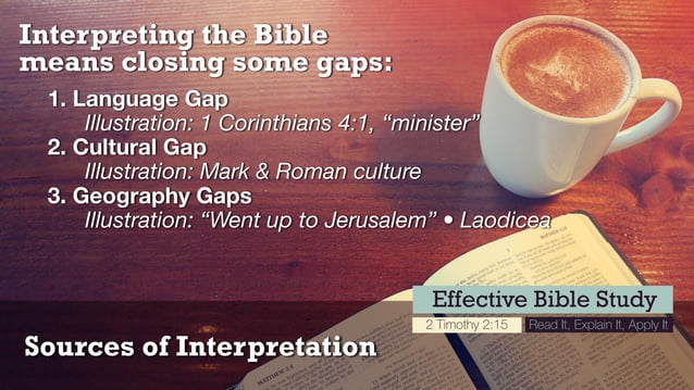 An Introduction to Biblical Interpretation (Effective Bible Study ...