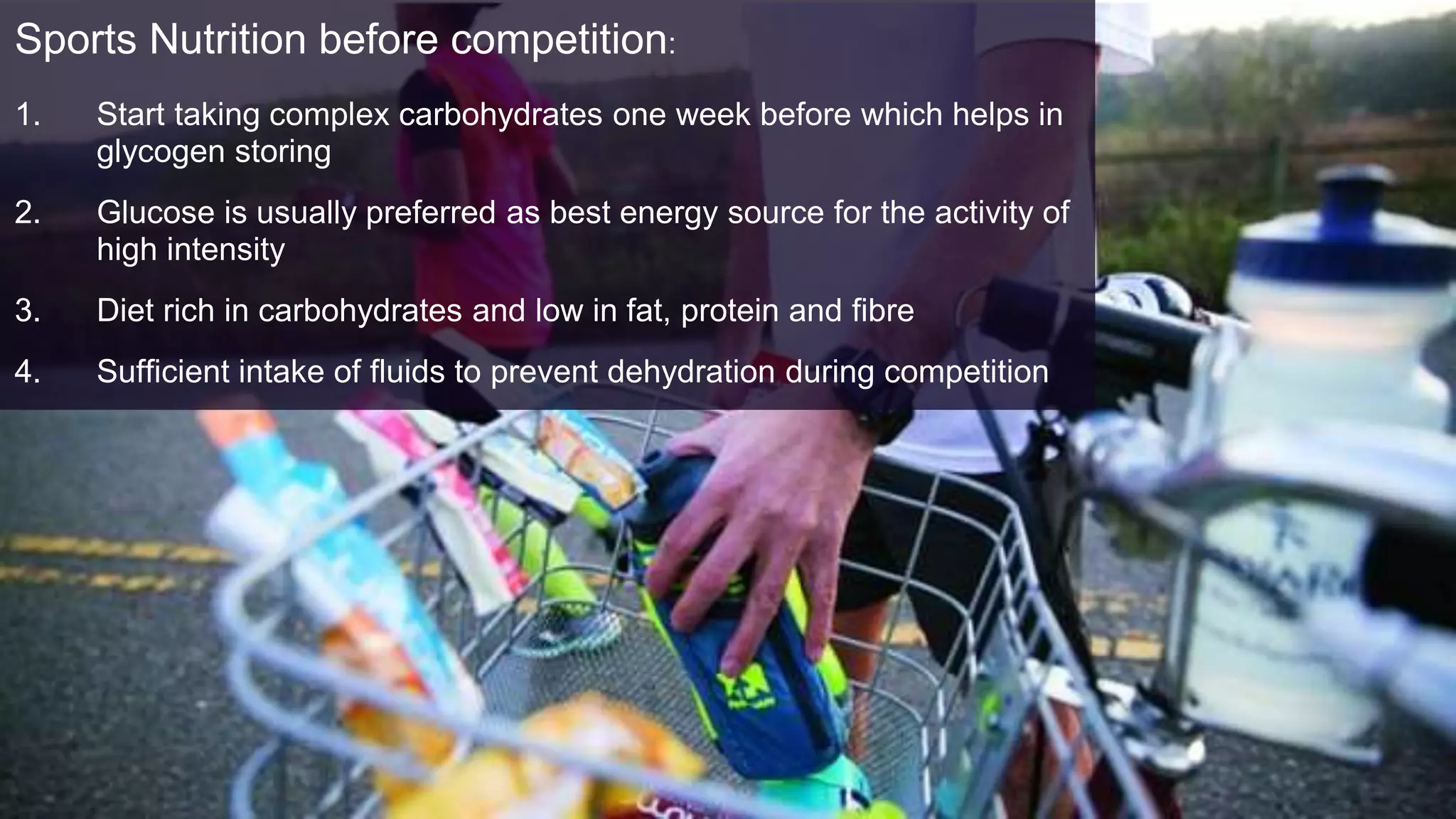 Sports and Nutrition | PPTX