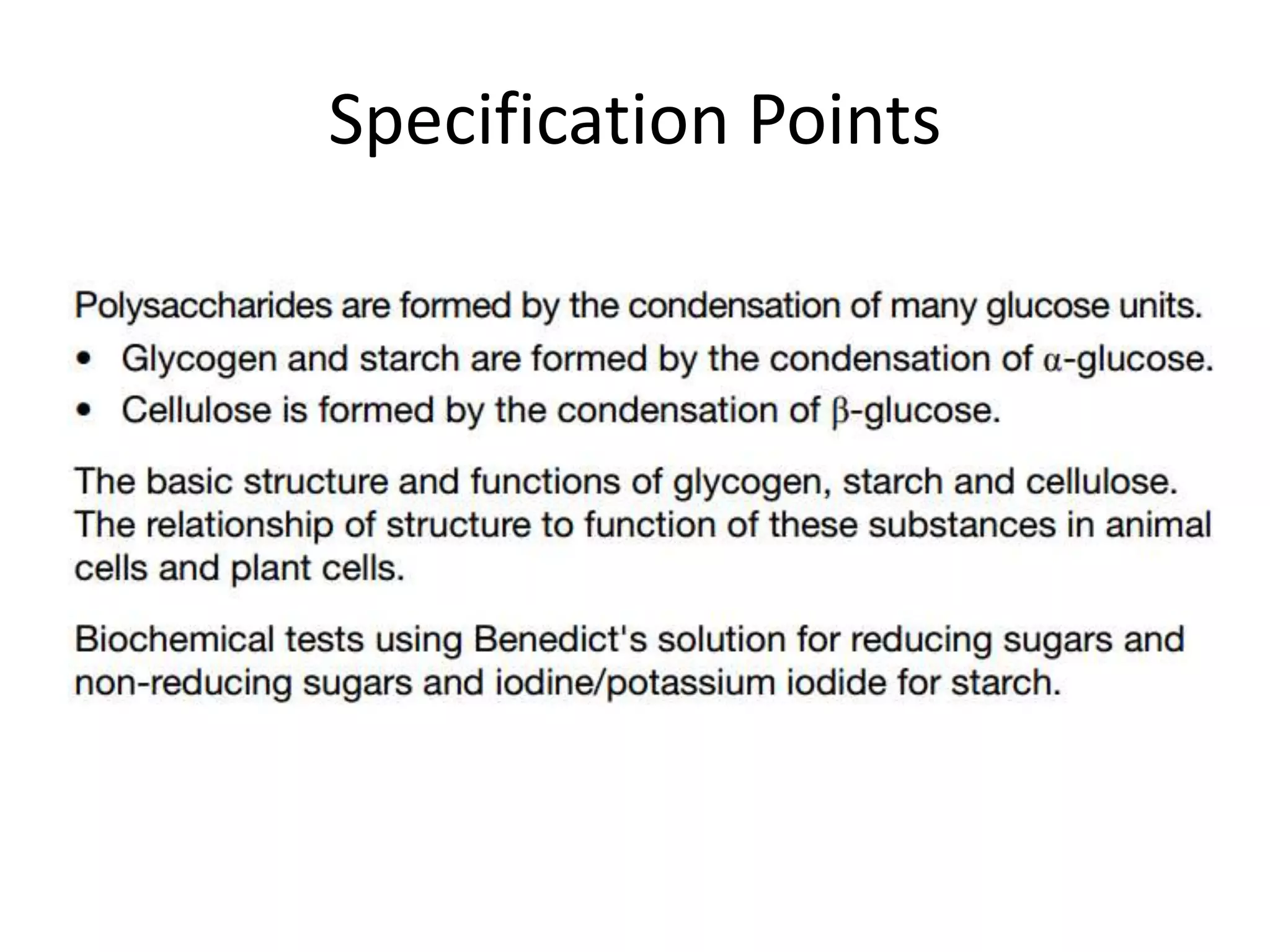 Lesson 3 starch, glycogen and cellulose | PPTX