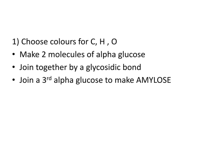 Lesson 3 starch, glycogen and cellulose | PPTX
