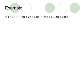 Lesson 3 Sums of Series Notes.ppt gcse tutorial | PPT
