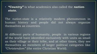 Lesson 3 THE CONTEMPORARY WORLD | PPTX