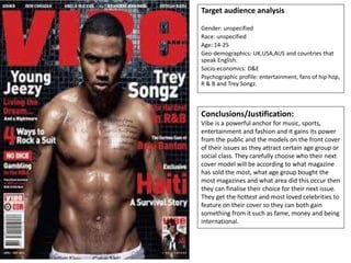 Lesson 3 magazine analysis audience profiling | PPTX