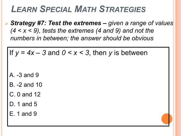 Lesson 3 test taking strategies | PPT