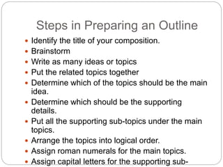 Lesson 3 the process of writing | PPT