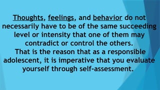 Lesson 3 Thoughts Feelings and Behaviors in Actual Life Situations.pptx