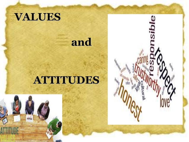 What is Values and Attitudes? | PPT | Careers