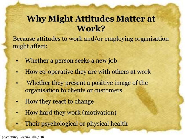 What is Values and Attitudes? | PPT | Careers