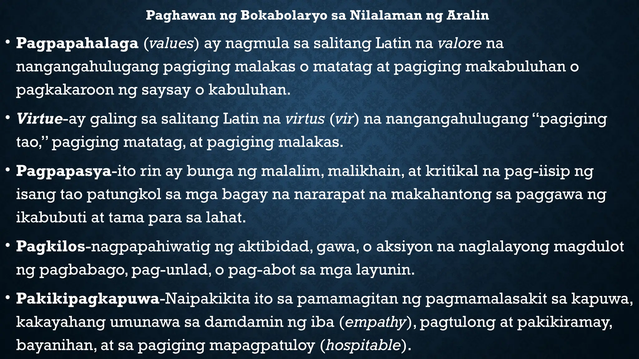 Mga Paraan ng Paggamit ng Pagpapahalaga at Virtue.pptx