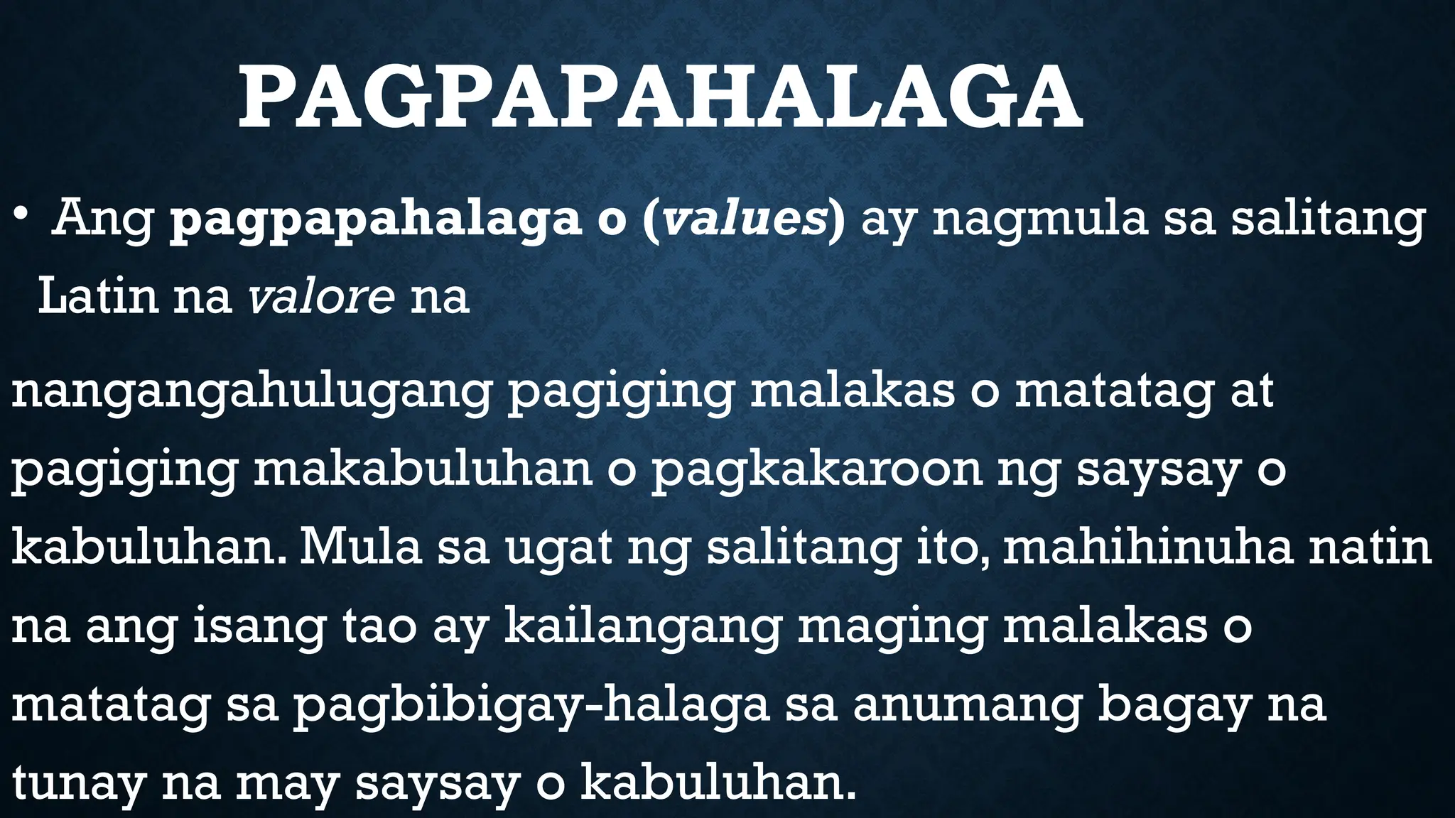 Mga Paraan ng Paggamit ng Pagpapahalaga at Virtue.pptx