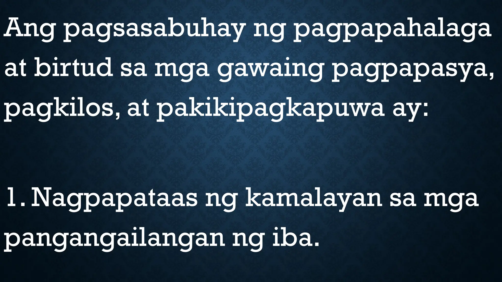 Ang Kahalagahan ng Pagpapahalaga at Virtue sa Sariling.pptx
