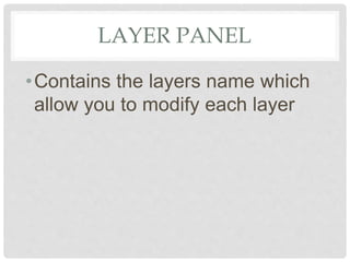 Working with Layers | PPTX