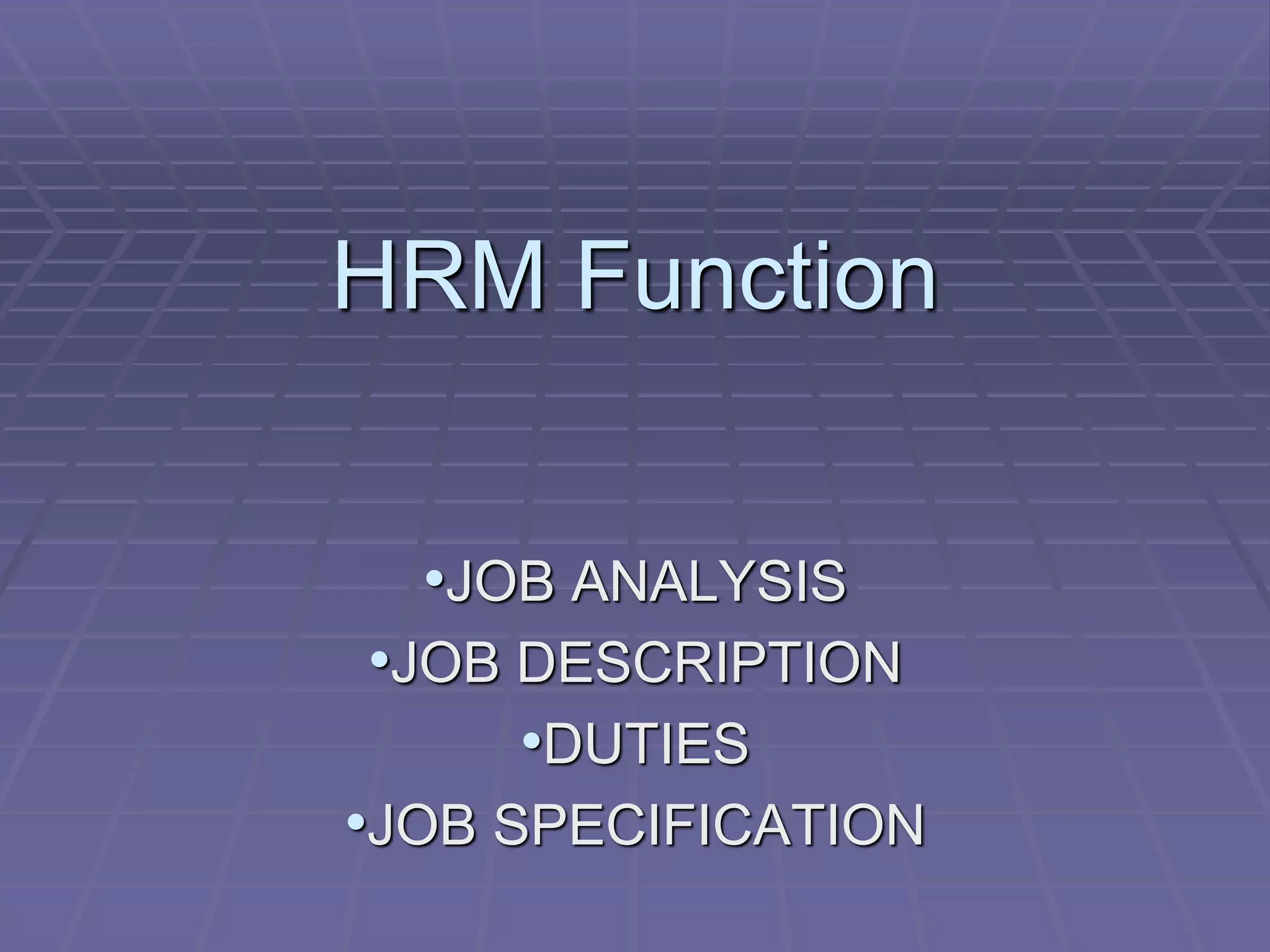 HMR Function | PPTX