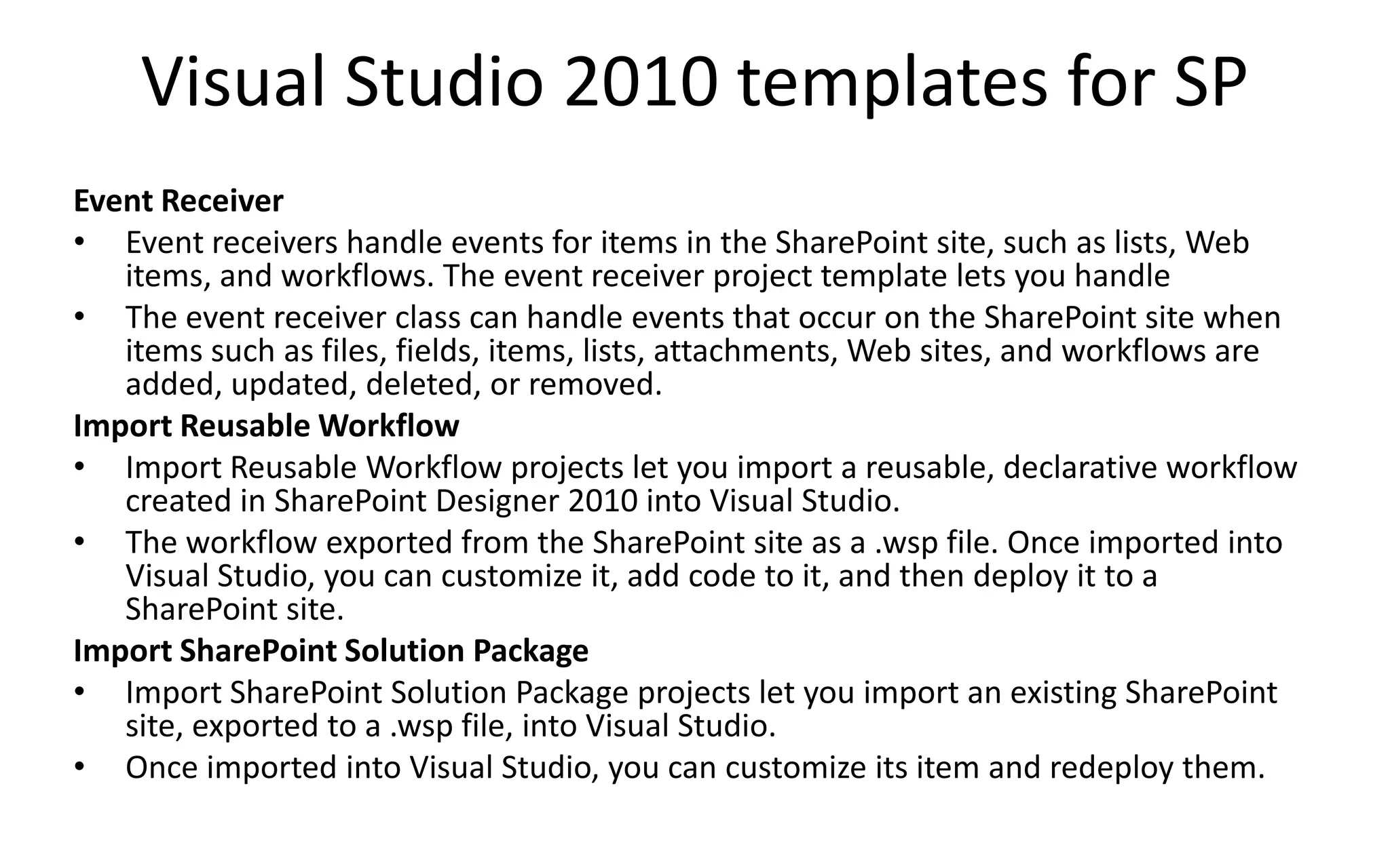 SharePoint Development (Lesson 4) | PPT