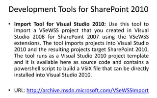 SharePoint Development (Lesson 4) | PPT