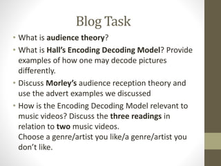 Audience reception thery | PPTX