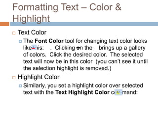 Microsoft Office Word 2007 - Lesson 4 | PPTX | Operating Systems ...