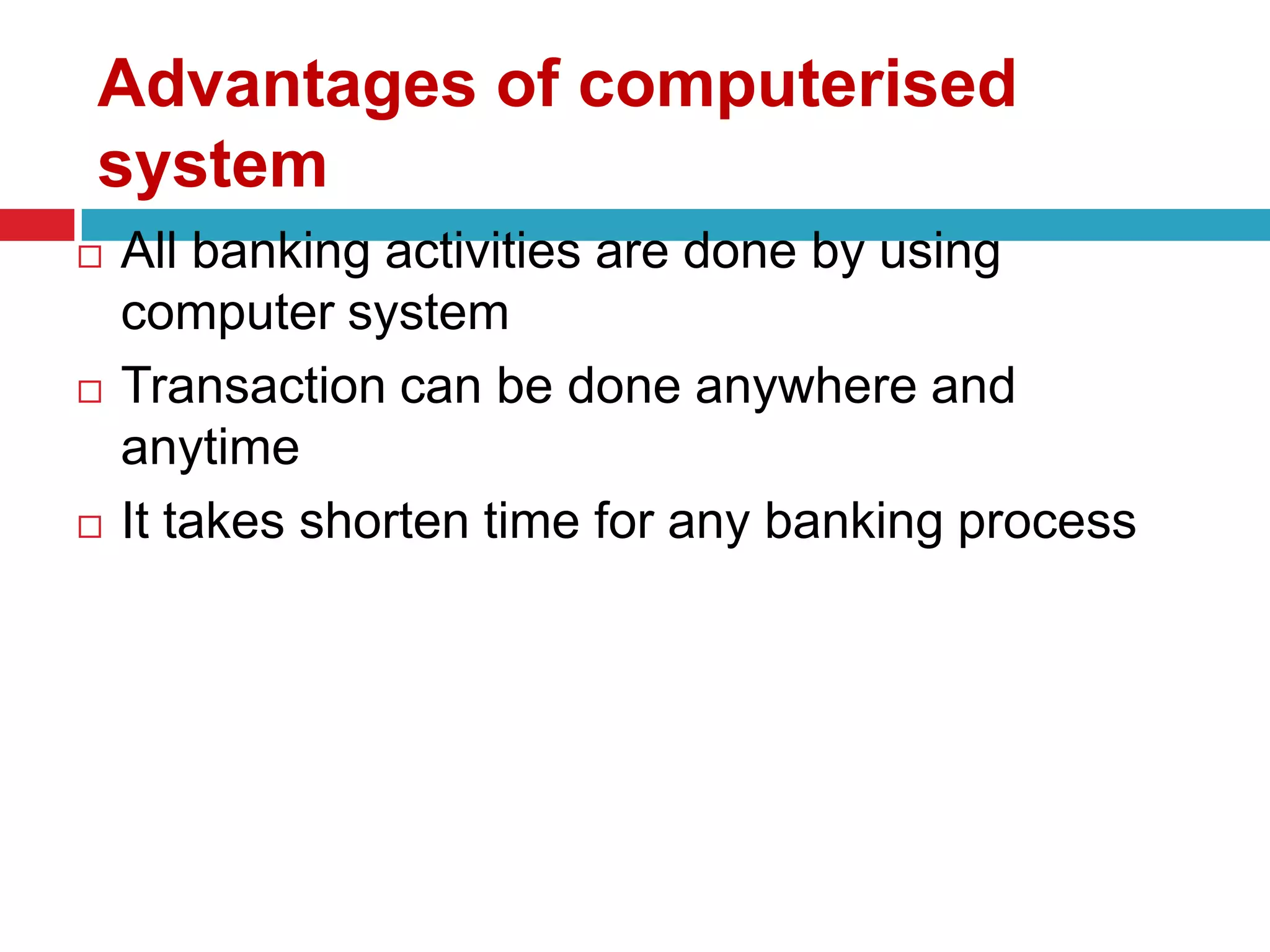 Lesson 4 - Computerised and non computerised system | PPTX