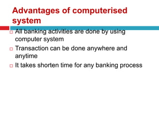 Lesson 4 - Computerised and non computerised system | PPTX