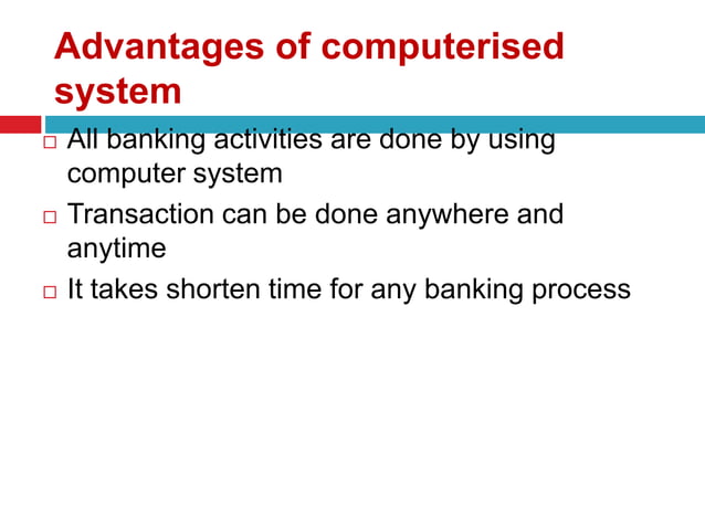 Lesson 4 - Computerised and non computerised system | PPTX