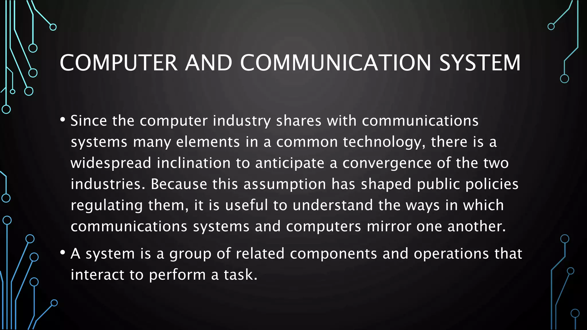 Lesson 4.0 elements of computer and communication system | PPT