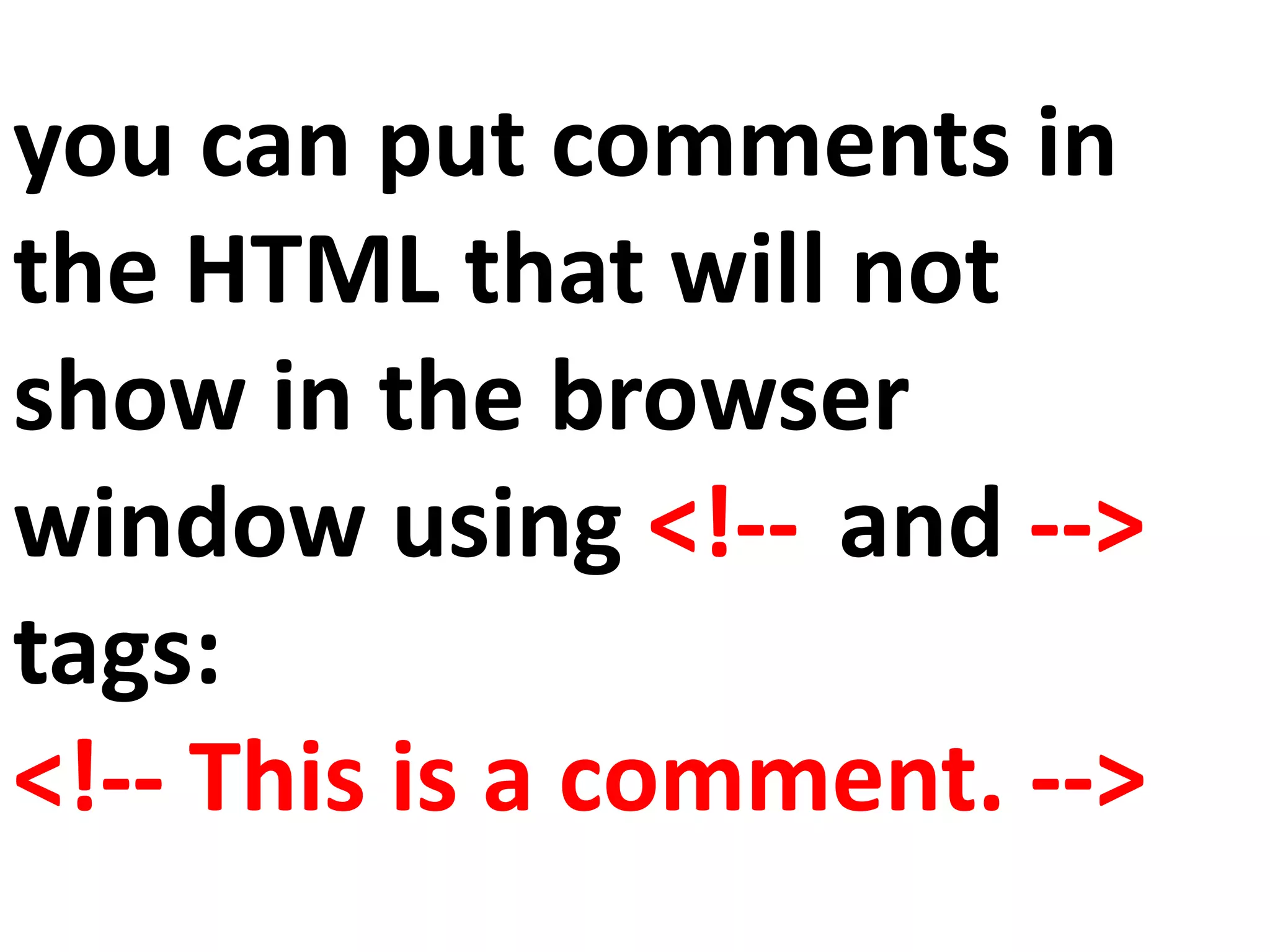Lesson4.9 a u4l2 html | PPT
