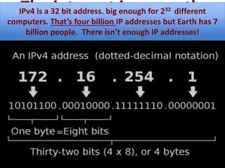 Lesson4.9 b u4l3 ip addresses | PPTX | Computer Networking | Computing