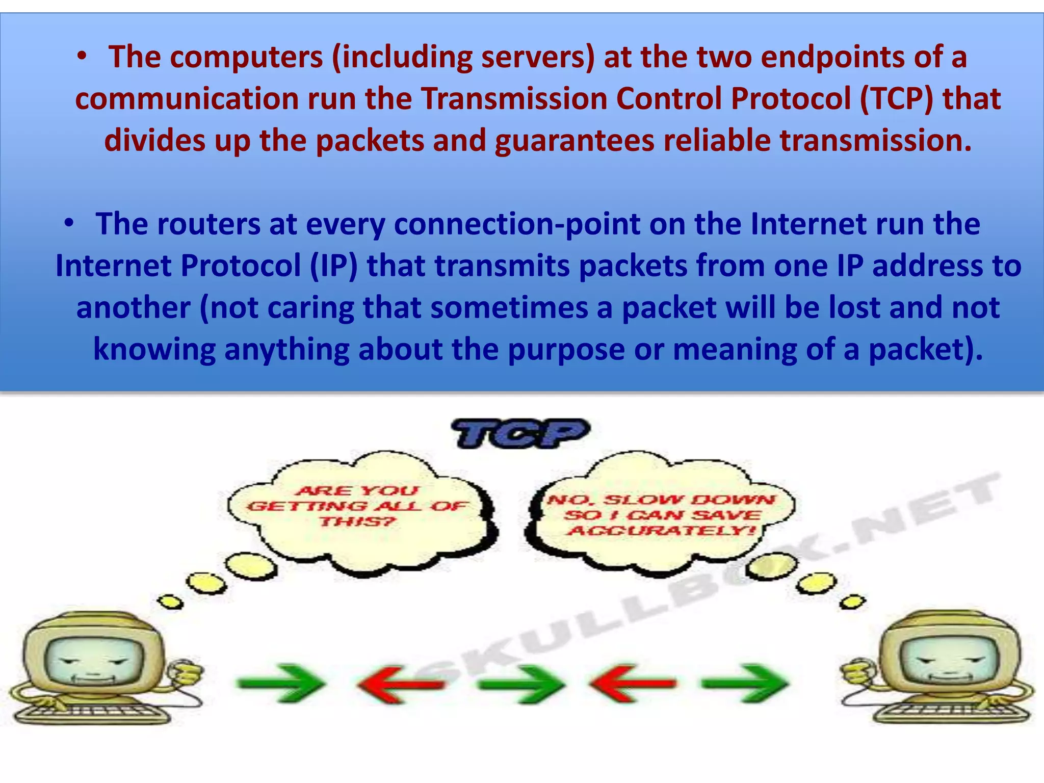 Lesson49 C U4l3 Tcp Transmission Control Protocol Ppt