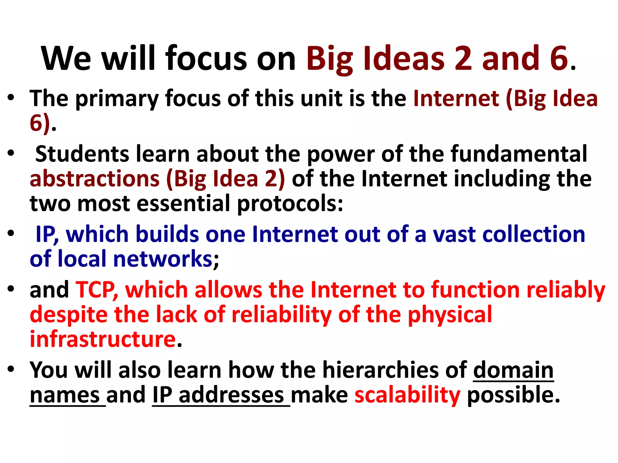 Lesson4.0 unit 4 the internet and global impact | PPTX