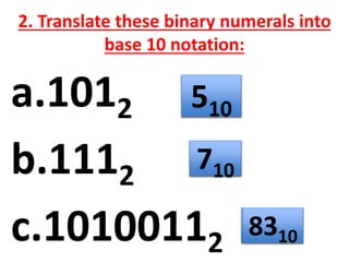 Lesson4.1 u4 l1 binary representation | PPT