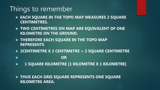Topo Maps ( Measurement of Area ) | PPTX