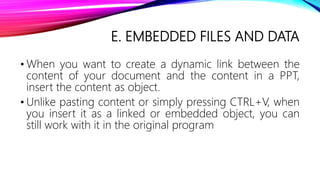 Lesson 4- Developing ict content for specific purposes | PPTX