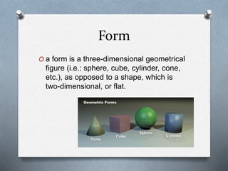 Lesson 4 1 understanding form | PPT