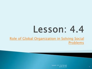Lesson 4.4 (ten social) Some Social Evils in Nepal | PPTX