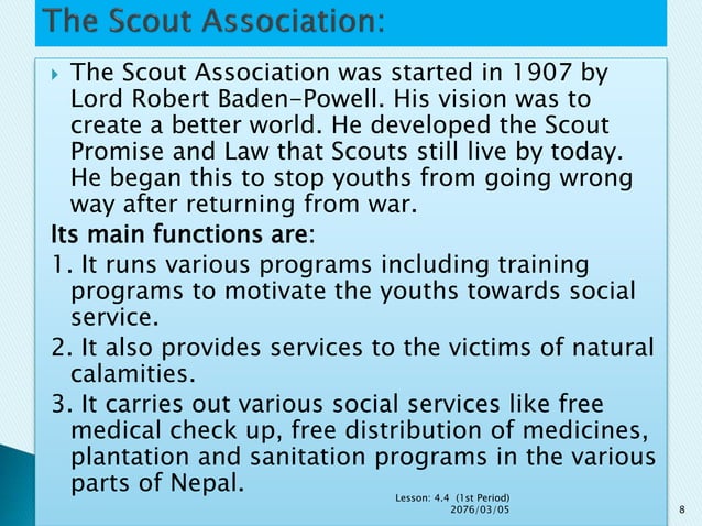 Lesson 4.4 (ten social) Some Social Evils in Nepal | PPTX