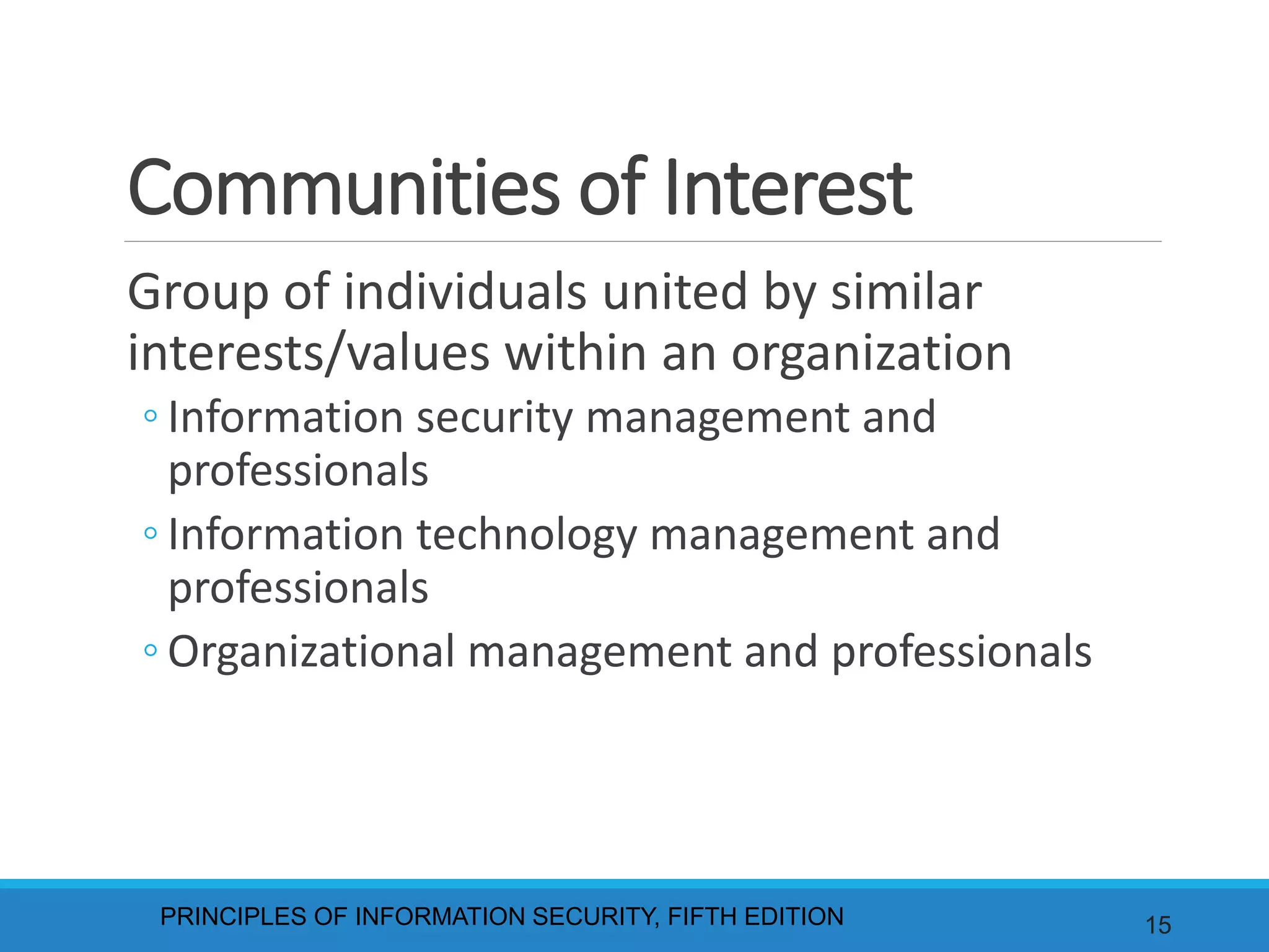 Information Assurance And Security - Chapter 1 - Lesson 4 | PPT