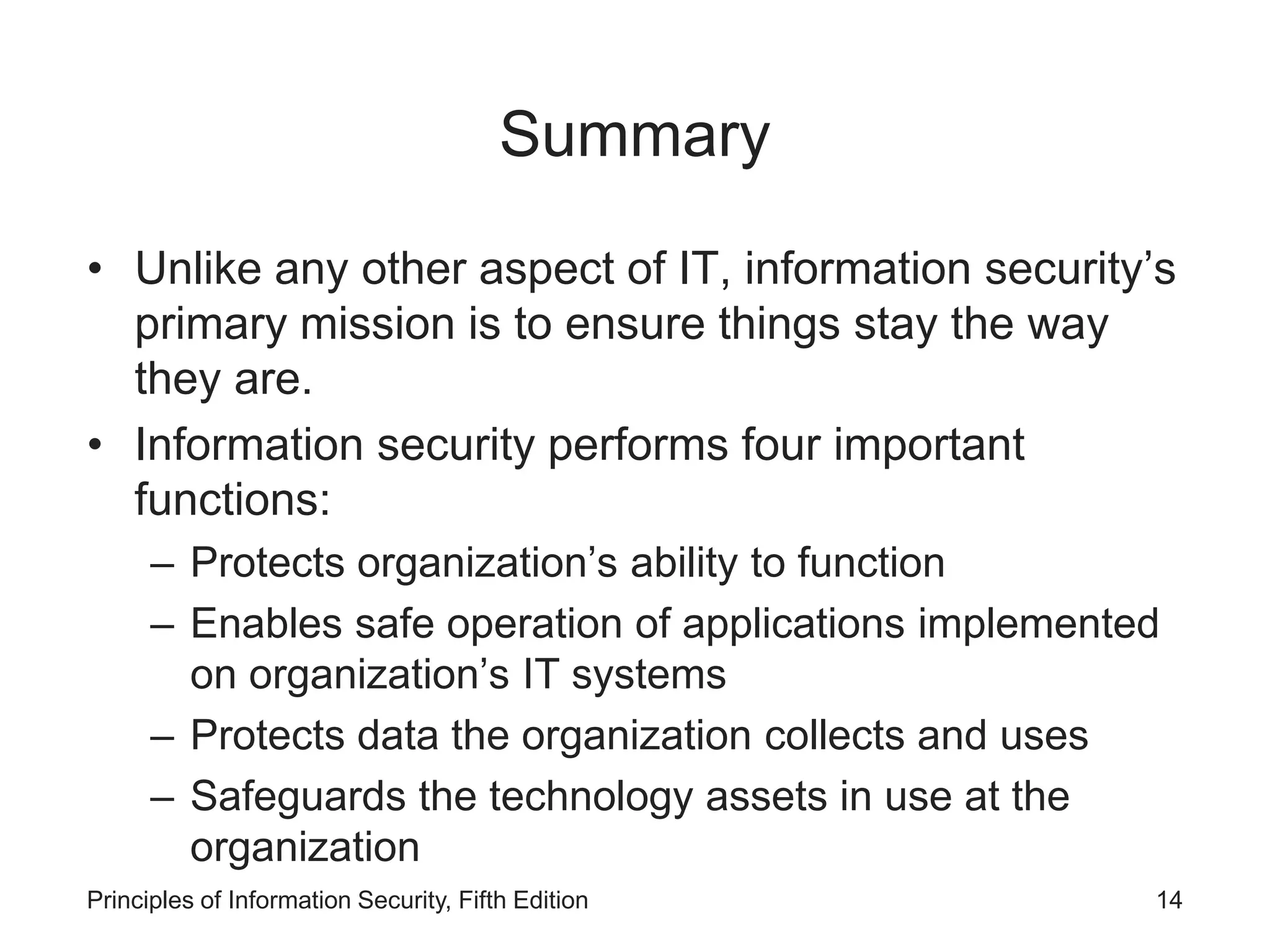 Information Assurance And Security - Chapter 2 - Lesson 4 | PPT