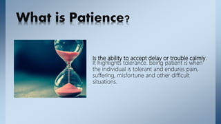 Lesson 4: Patience and Perseverance | PPTX