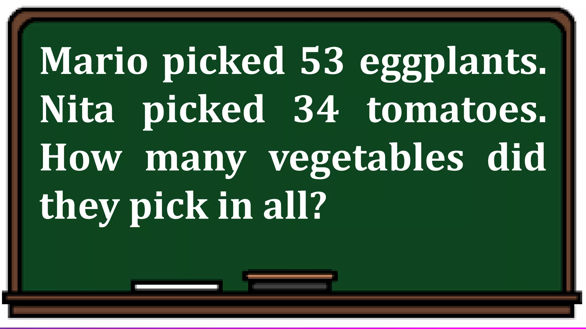 One Step Word Problem on Addition | PPTX