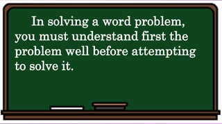 One Step Word Problem on Addition | PPTX