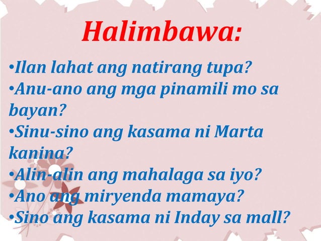 PANGHALIP PATULAD | PPTX