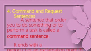 Kinds of Sentences | PPTX