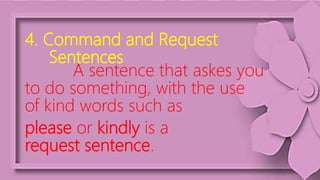 Kinds of Sentences | PPTX