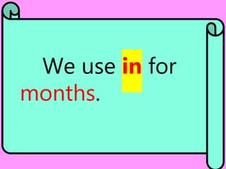 Common Uses of Prepositions | PPT