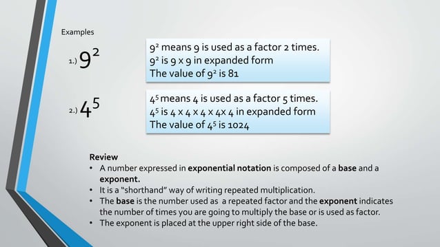 Exponential Exponent In Math Lesson 4.pptx