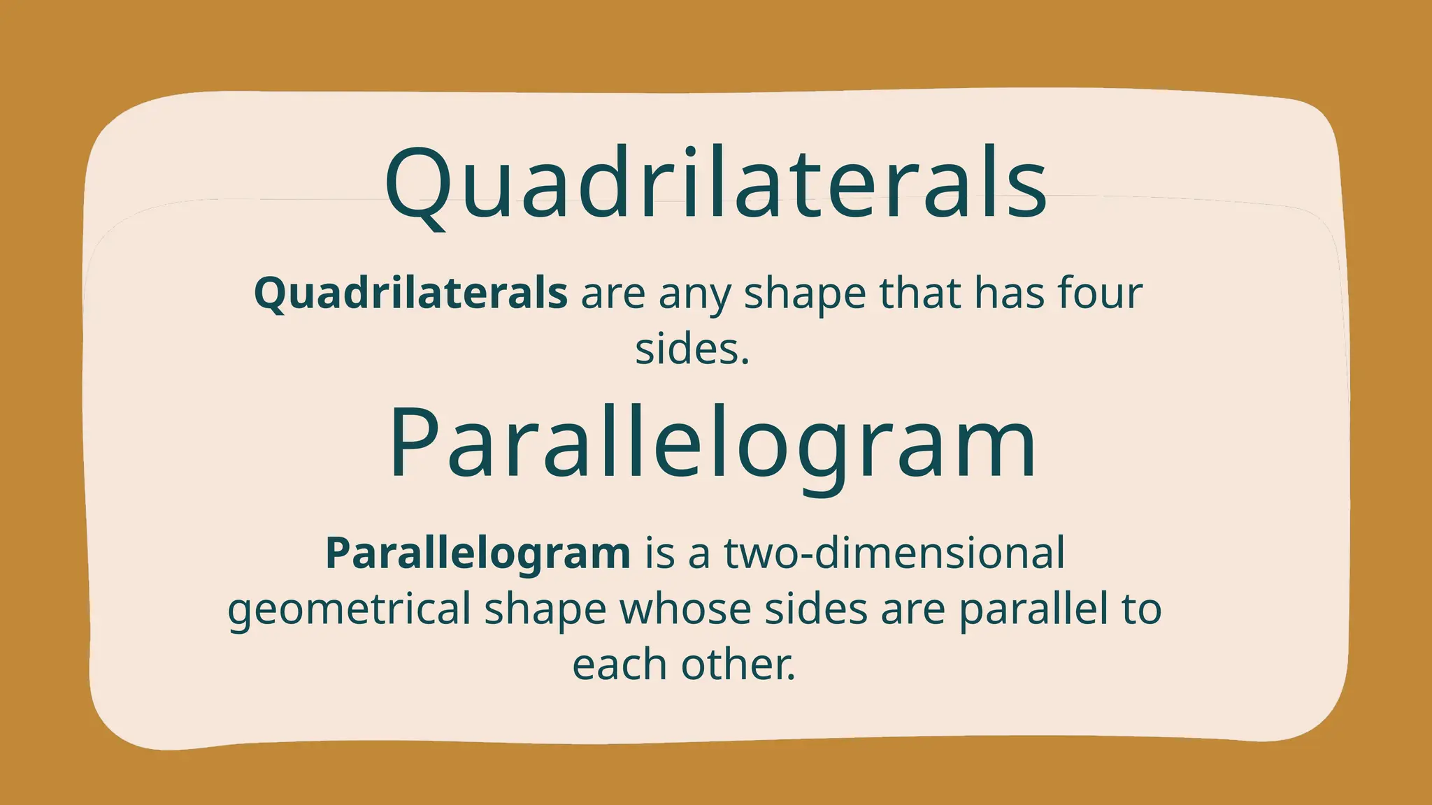 LESSON 4.1 - Ways of Proving a Quadrilateral is a Parallelogram | PPTX