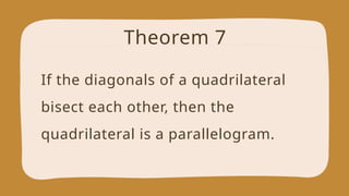 LESSON 4.1 - Ways of Proving a Quadrilateral is a Parallelogram | PPTX